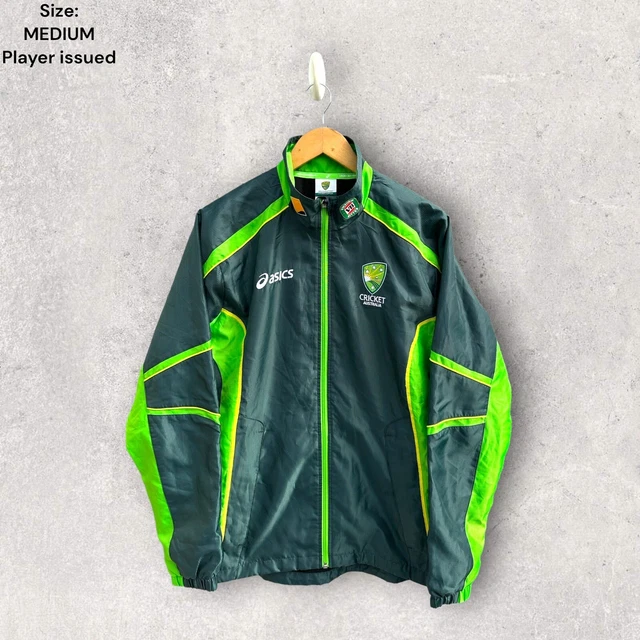CRICKET AUSTRALIA PLAYER Windbreaker Jacket Issued To David Warner Size ...