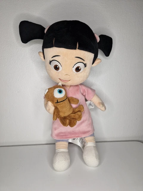 DISNEY STORE MONSTERS Inc Boo Soft Plush Toy Authentic Stamped 35cm £17 ...