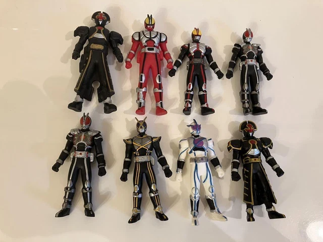 LOT DE 8 figurines en vinyle souple Kamen Rider 555 Ogre Accel Form ...
