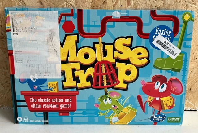 HASBRO GAMING MOUSE Trap Board Game for Kids Ages 6 and Up, Classic ...