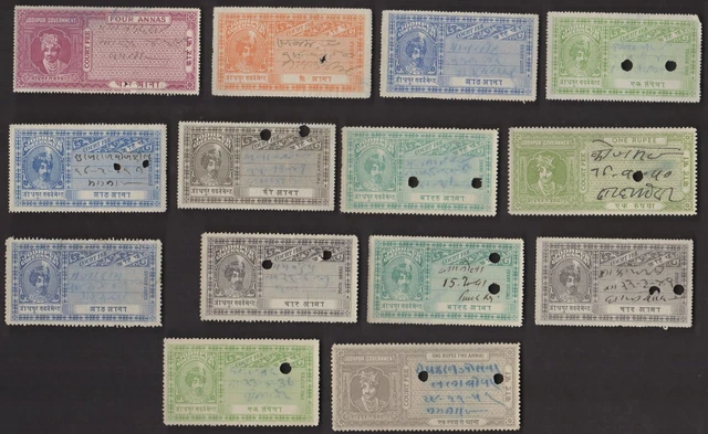 50 JODHPUR (INDIAN STATE) All Different Stamps (c80)(LOT A) $117.50 ...