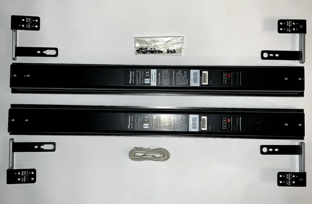 PIONEER PDP-S38 LAUTSPRECHER schwarz zur Seitenmontage am Plasma TV PDP ...