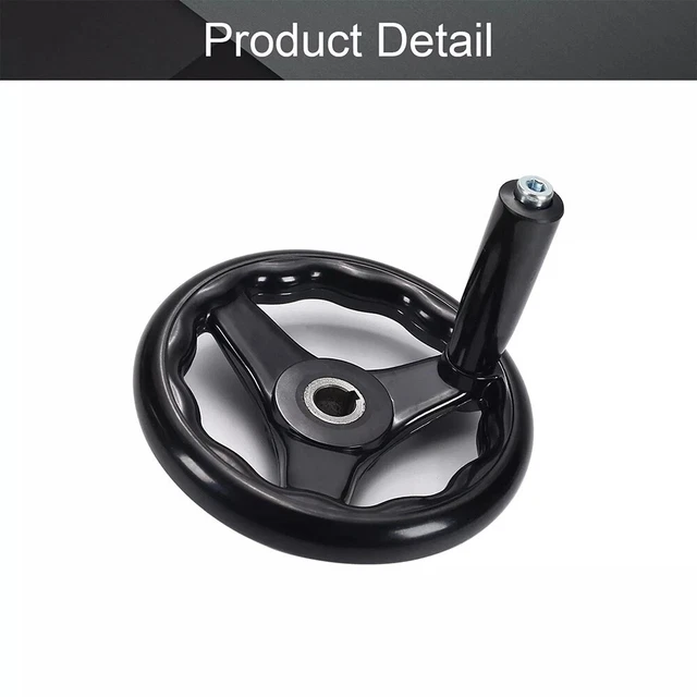 FOR MILLING MACHINE Essential Plastic Hand Wheel with Ergonomic Handle ...
