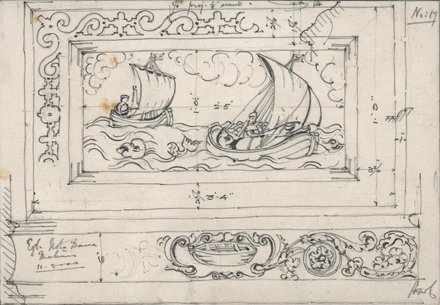 HENRY WILLIAM COTMAN (1876-1938) - Small Pencil Drawing - Architecture ...