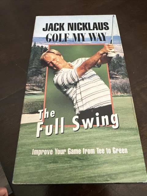 JACK NICKLAUS - Golf My Way: The Full Swing (VHS, 1991) £2.71 - PicClick UK