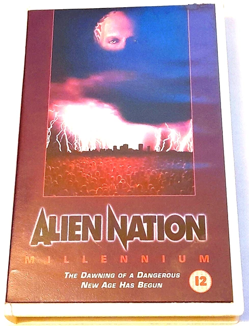 VHS ALIEN SCI - fi thriller ( ALIEN NATION ) Millennium Cert 12 (Pals ...