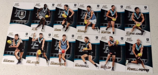 2022 OPTIMUM PORT Adelaide Power team set AFL 2022 £2.42 - PicClick UK