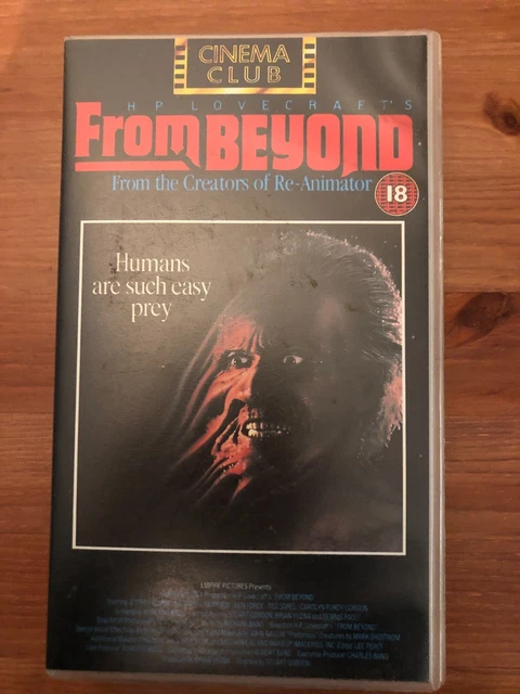 RARE. VHS, FROM BEYOND. 1991 edition. £25.00 - PicClick UK
