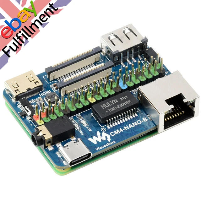 3.5MM JACK AUDIO Nano Base Main Board (B) for Raspberry Pi Compute ...