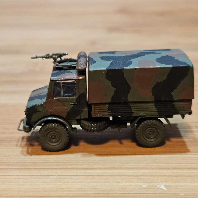 ROCO MINITANKS 1:87 bundeswehr Lkw Unimog U1300L Plane EUR 10,00 ...