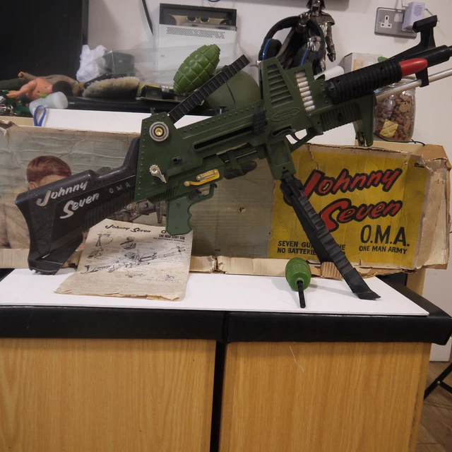 JOHNNY SEVEN OMA one man army boxed fully working england 2nd type £519 ...