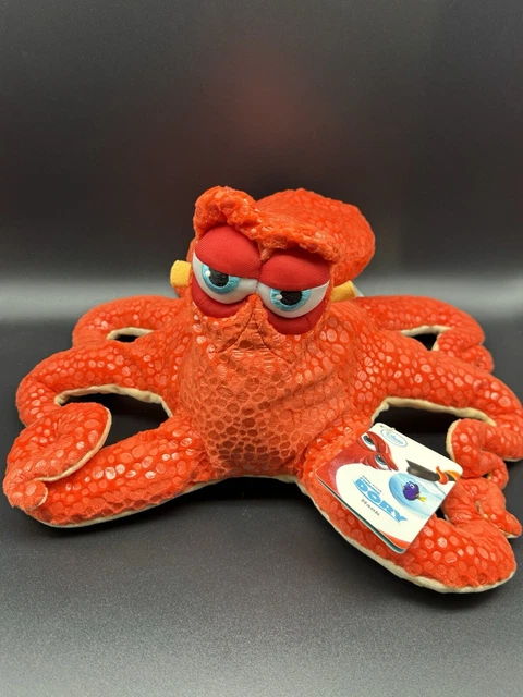 DISNEY COLLECTION - Pixar Finding Nemo Hank the Octopus Plush 14 ...