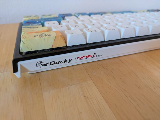 DUCKY ONE 2 Mini Custom Keyboard, ISO DE PBT Keycaps XDA "Sternennacht ...