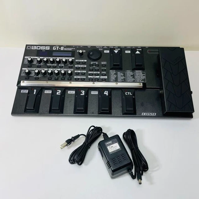 BOSS GT-8 GUITAR Effects Processor Multi Digital Guitar effect pedal £ ...