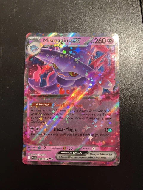 POKÉMON TCG MISMAGIUS Ex Phantasmal Flames 036/094 Half Art £1.16 ...