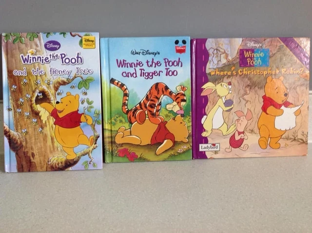 JOB LOT BUNDLE 3 books Disney's Winnie the Pooh Ladybird Hardback £2.99 ...