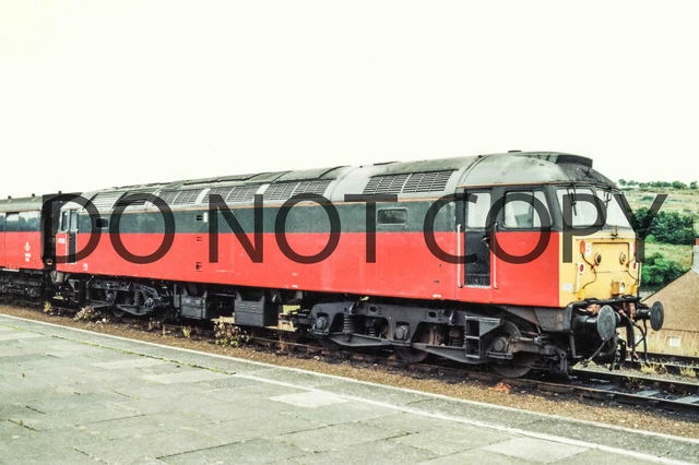 UK DIESEL TRAIN Railway Photograph Of Class 47 Loco 47635. Rm47-1874 £1 ...