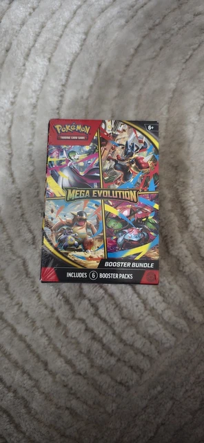 POKÉMON TCG: MEGA Evolution Booster Bundle (6 Booster Packs) - Sealed ...