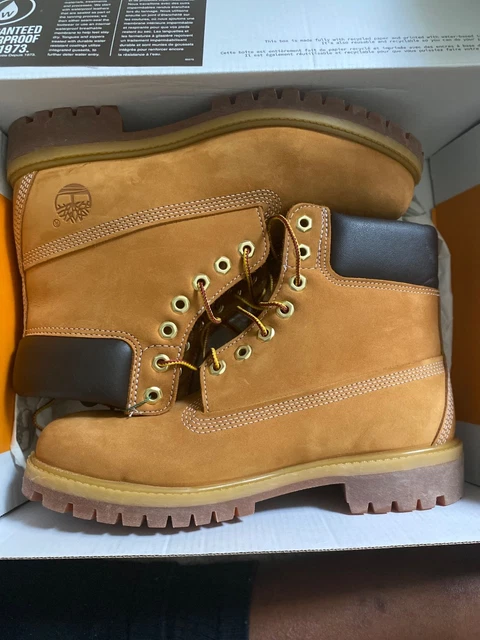 TIMBERLAND 6 INCH Premium Waterproof Boot “Wheat” Brand New Condition ...