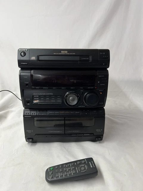 AMPLIFICATORE STEREO COMPATTO Sony HCD -RX50 Leggere La Descrizione EUR ...