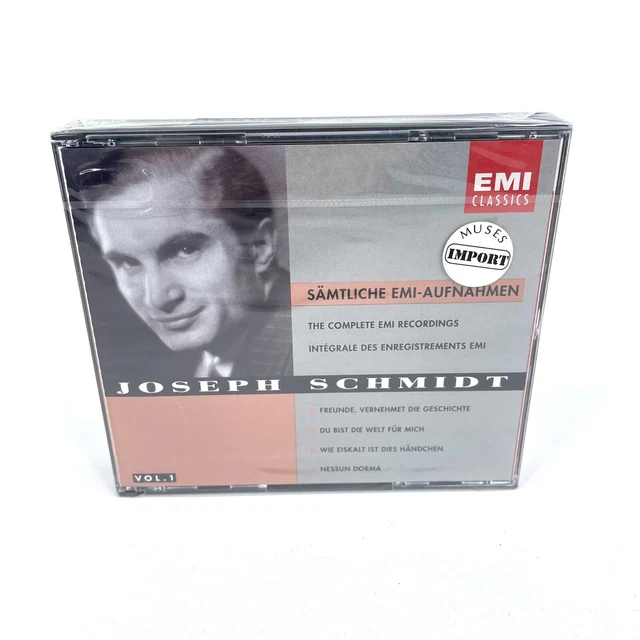 JOSEPH SCHMIDT: THE Complete Emi Recordings, Vol. 1 2 CD £31.09 ...