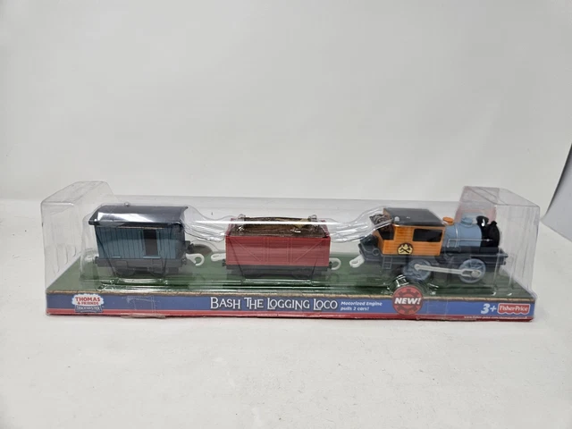 NEW THOMAS & Friends Trackmaster Bash the Logging Loco Train Tank ...