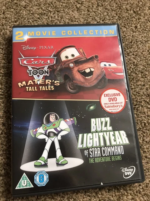 DISNEY PIXAR CARS/ buzz lightyear 2 movie dvd £0.99 - PicClick UK