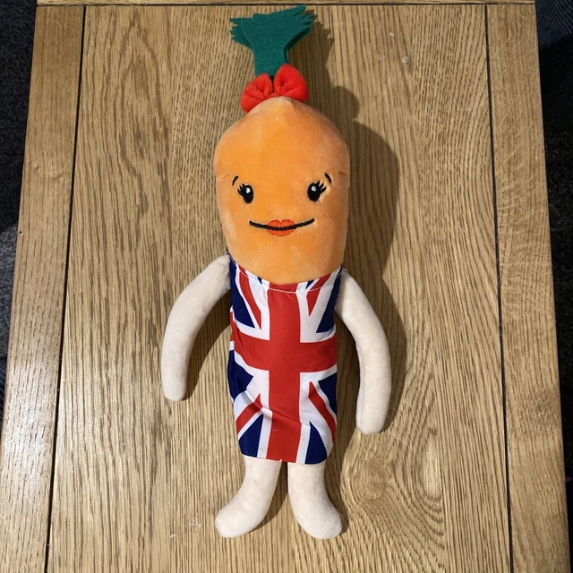 ALDI KEVIN THE Carrot Katie Soft Toy, Queen’s 70th Jubilee. Union Jack ...