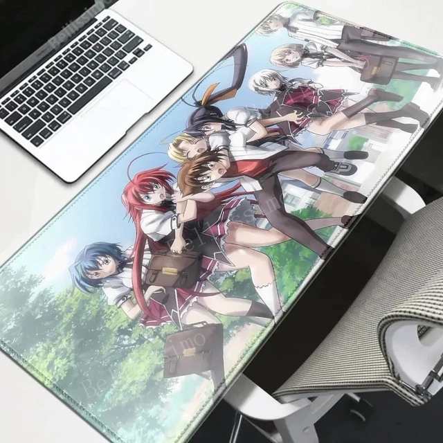 HIGHSCHOOL DXD ANIME Keyboard Desk Mat Large Mouse Mat Locked Edge 60cm ...