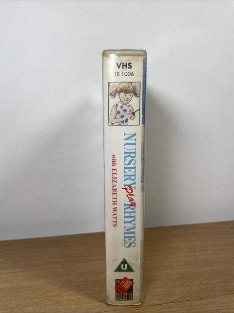 ELIZABETH WATTS NURSERY Rhyme Pal Vhs Video Kids Children U Certificate ...