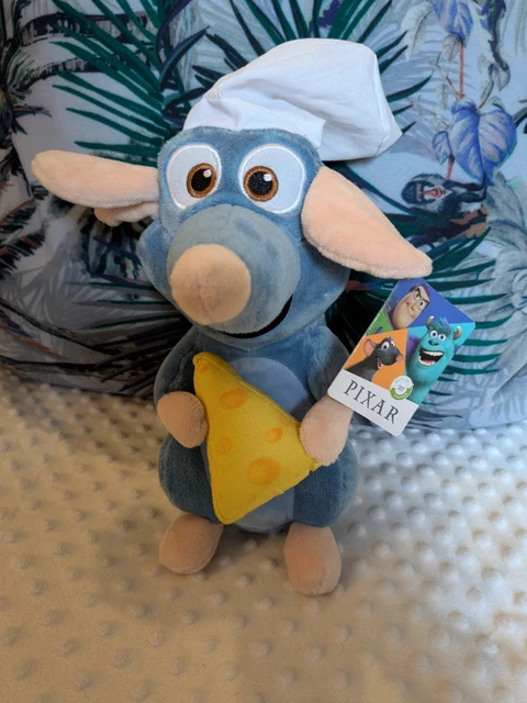 DISNEY PIXAR OFFICIAL Chef Remy Ratatouille 10" Soft Plush Toy ...
