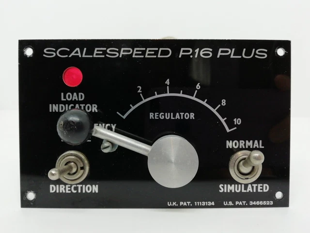 SCALESPEED P. 16 Plus Model Railway Controller Tested & Working ...