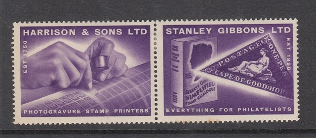 CINDERELLA: HARRISON & Sons and Stanley Gibbons, umm pair £19.31 ...