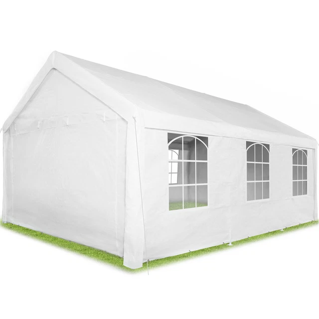 TONNELLE DE JARDIN camping 6x4 m autoportée barnum structure en acier ...