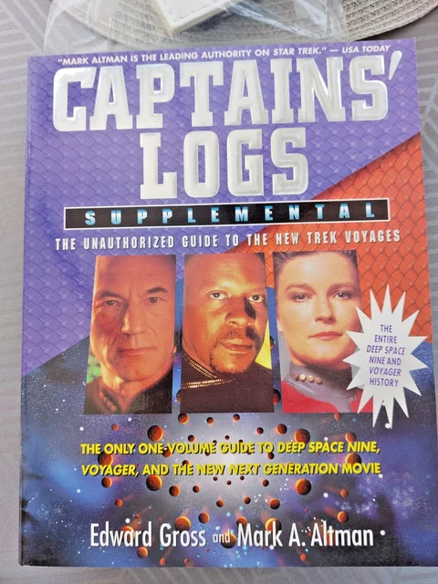 CAPTAIN'S LOG SUPPLEMENTAL (1996) Edward Gross & Mark A. Altman EUR 8 ...