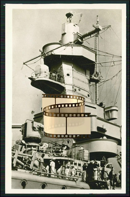 FOTO AK PANZERSCHIFF - Admiral Graf Spee - Kriegsschiff deutsche Marine ...