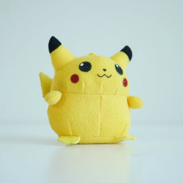 VINTAGE FAT PIKACHU Talking Plush Keychain Tomy - OFFICIAL POKEMON ...