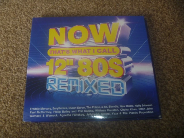 NOW THAT’S WHAT I Call 12" 80s: Remixed (4 X CD) New Order/ Elton John ...