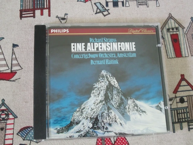 RICHARD STRAUSS EINE Alpensinfonie Concertgebouw Orchestra Amsterdam 1986 Philip £6.00 - PicClick UK