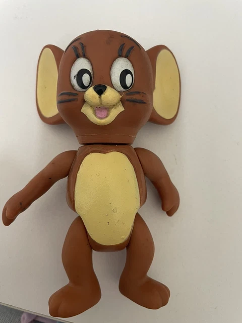 VINTAGE 1989 TOM & Jerry JERRY MOUSE 13cm Action Figure Toy (Turner Ent ...
