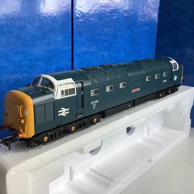 (735) BACHMANN CLASS 55 Deltic 55009 32-525Z ALYCIDON BR Blue DPS £149. ...