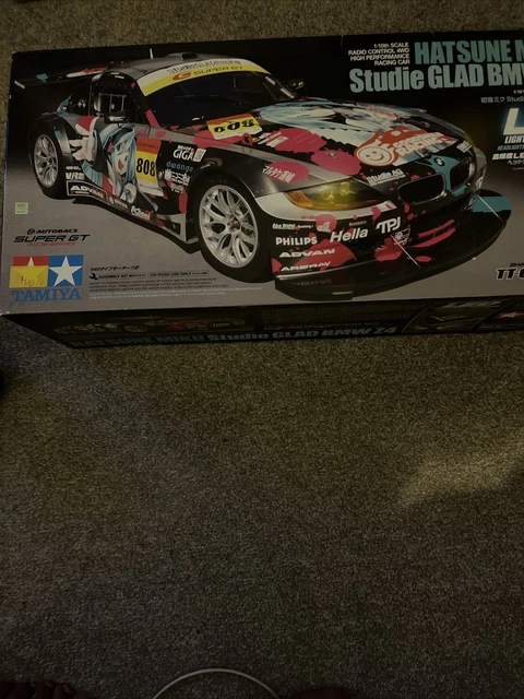 TAMIYA 1/10 HATSUNE Miku Studie Glad Bmw Z4 Shell.Decals & LED Light ...