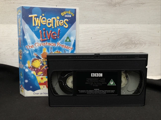 TWEENIES - LIVE! - The Christmas Present (VHS, 2002) £7.95 - PicClick UK