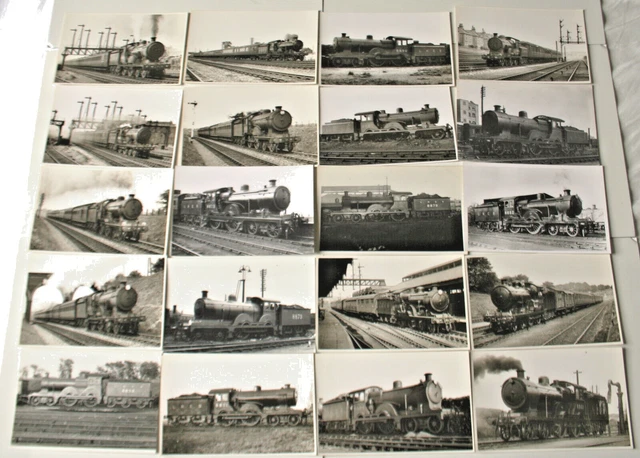 65 PHOTOS & p/cs ex GER 4-4-0s in LNER livery - LNER classes D13, D14 ...