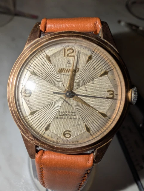 AMIDA WINGO MENS Wristwatch 1950s £89.99 - PicClick UK