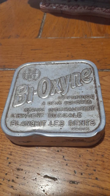 ANCIENNE BOITE DE dentifrice bi - oxyne EUR 14,90 - PicClick FR