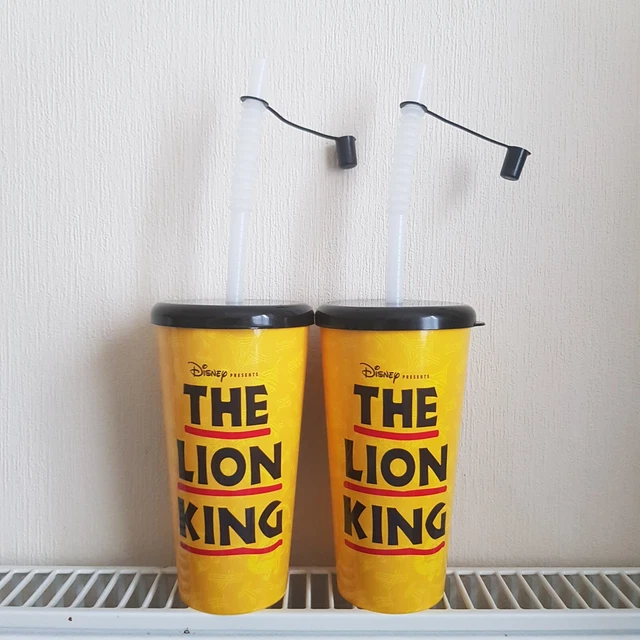 DISNEY THE LION King London Theatre Musical - Official Cup Straw & Lid ...