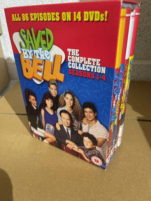 SAVED BY THE Bell The Complete Series Seasons 1-4 Uk Dvd 14-Disc Box ...