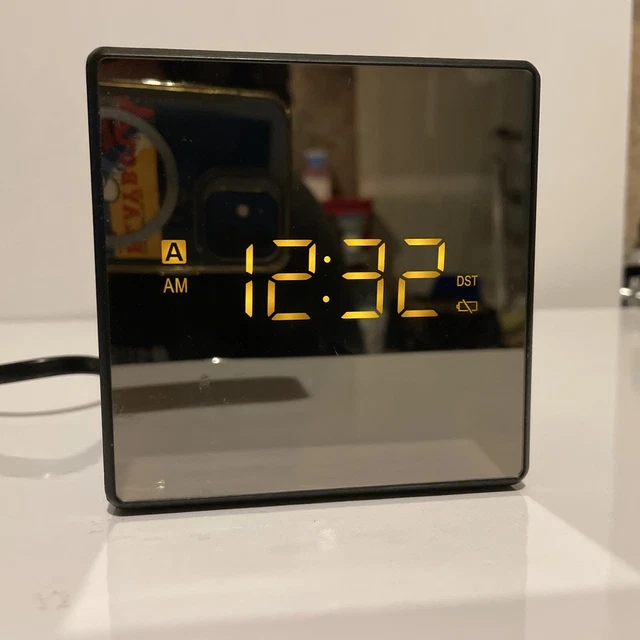 SONY ICF-C1T DESKTOP Alarm Clock AM FM Radio Black Cube $27.89 ...