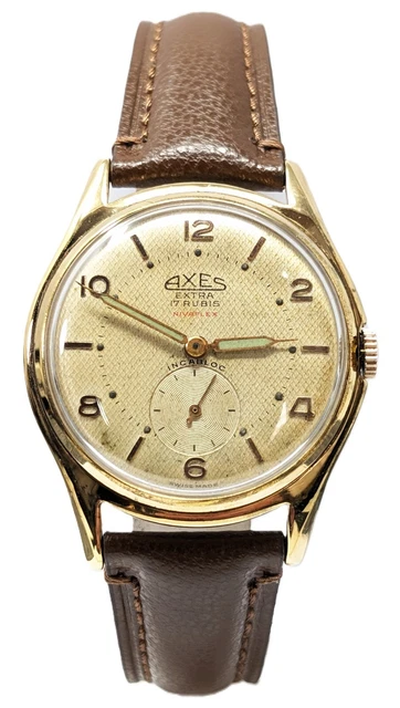 OROLOGIO AXES EXTRA anni 60 mechanical swiss made watch vintage clock ...